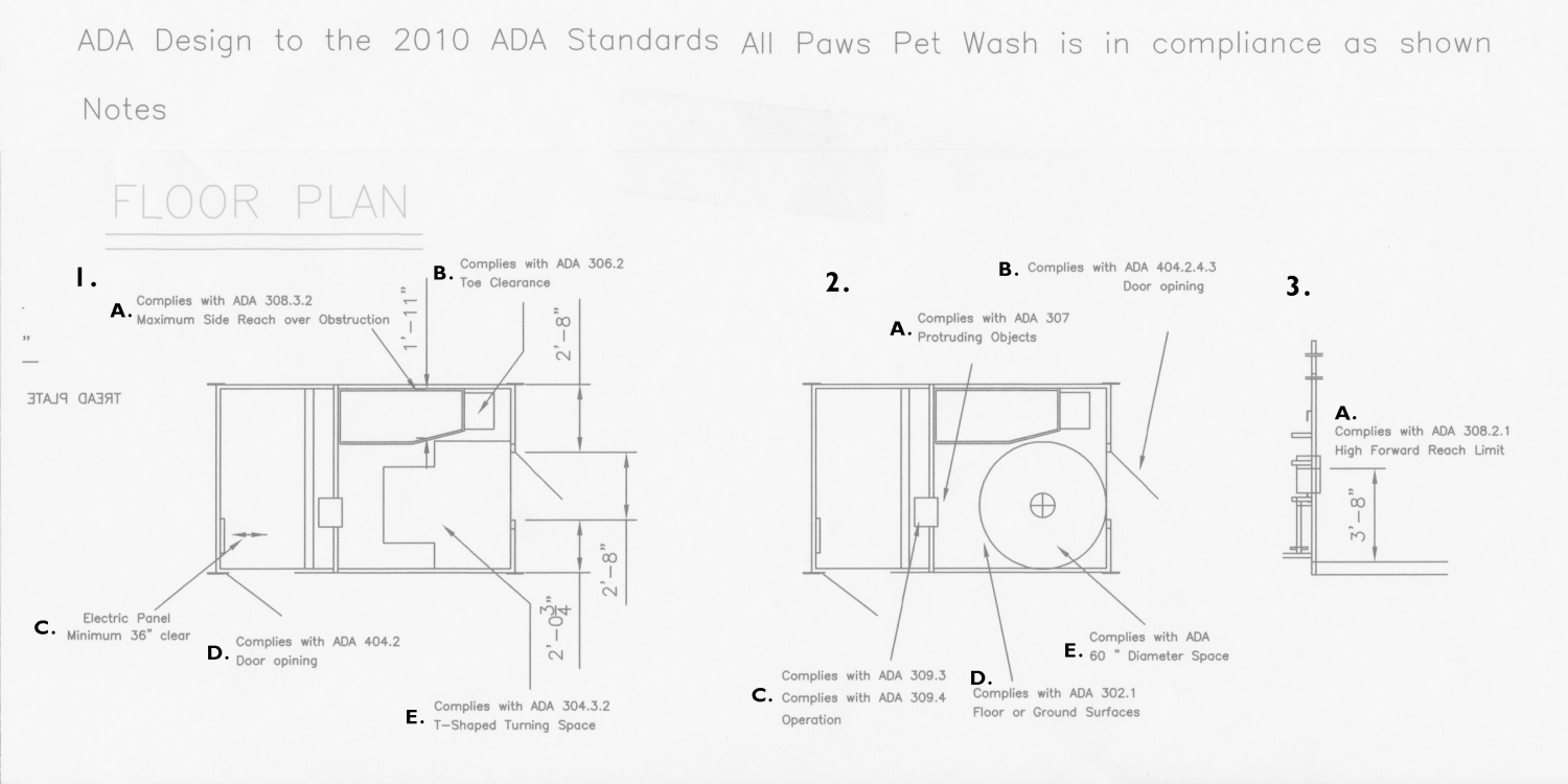 ADA Compliant Pet Wash
